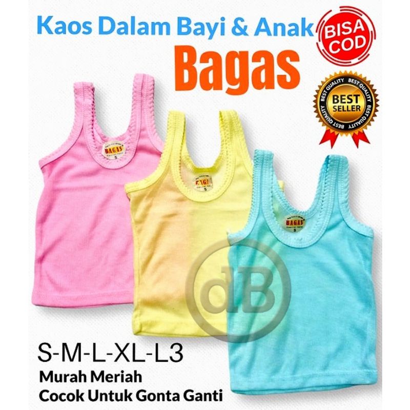 Jual 6Pcs Singlet ZED Anak Balita Putih Polos Size S M L XL XXL X3L Murah Harga Grosir | Shopee ...
