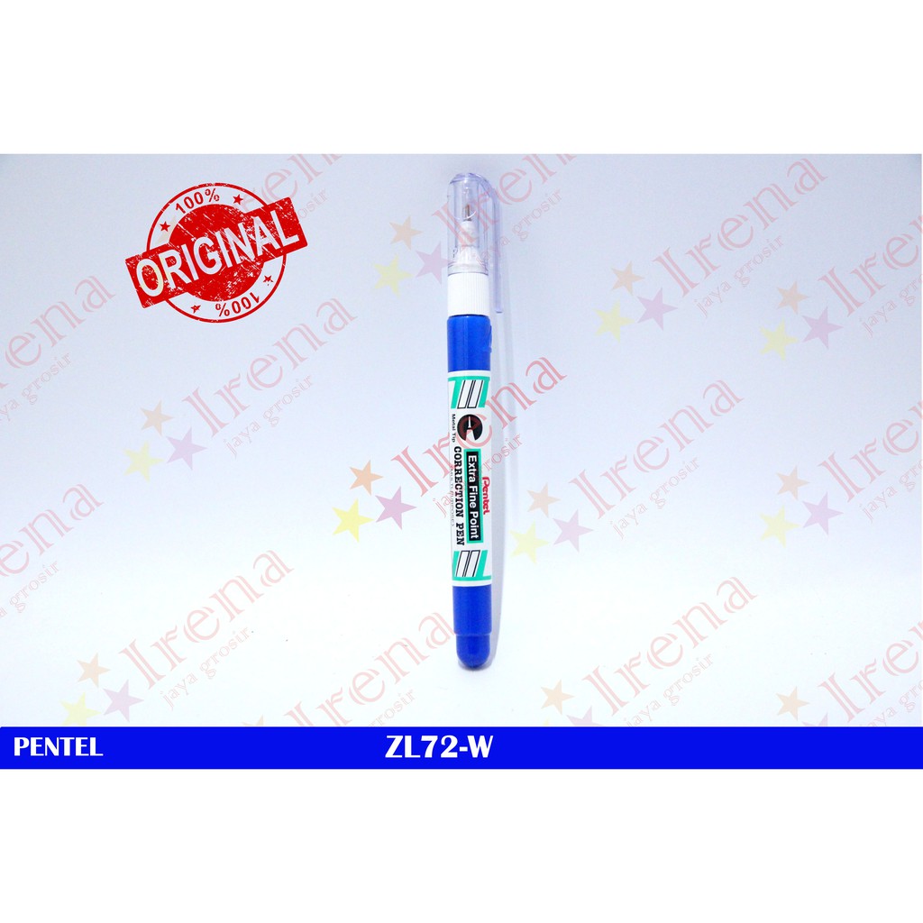 Jual PENTEL TIP EX CAIR CORRECTION PEN 4,2ml ZL72-W EXTRA FINE | Shopee ...
