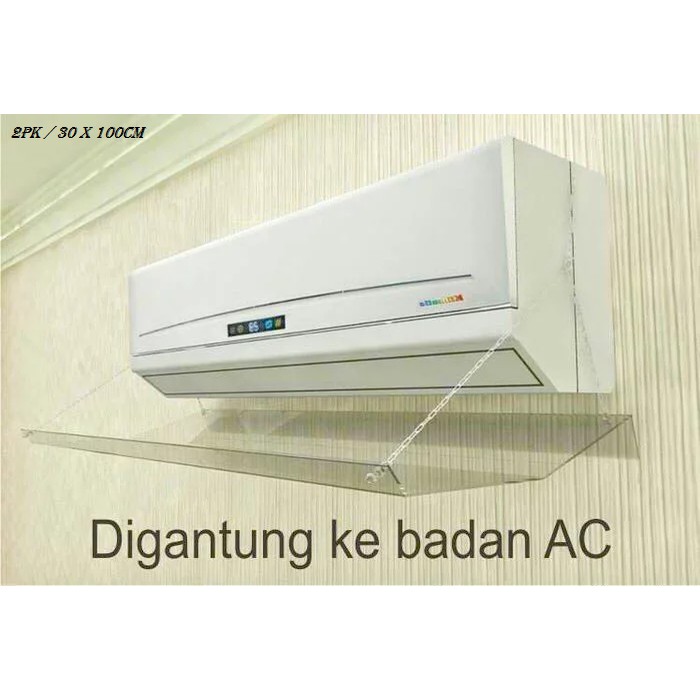 Jual GO114 PENAHAN HEMBUSAN AC TALANG AC 2pk Air Screen Cover Reflektor ...