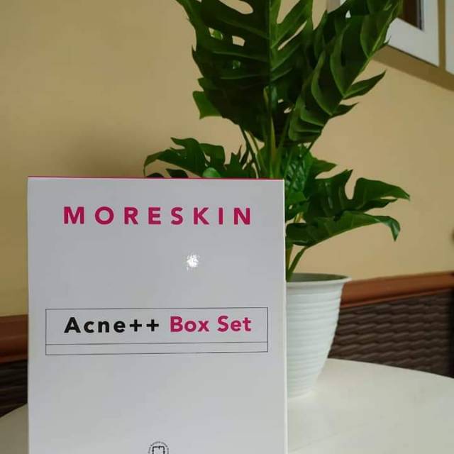 Jual MORESKIN ACNE ++ BOX SET(paket jerawat) | Shopee Indonesia