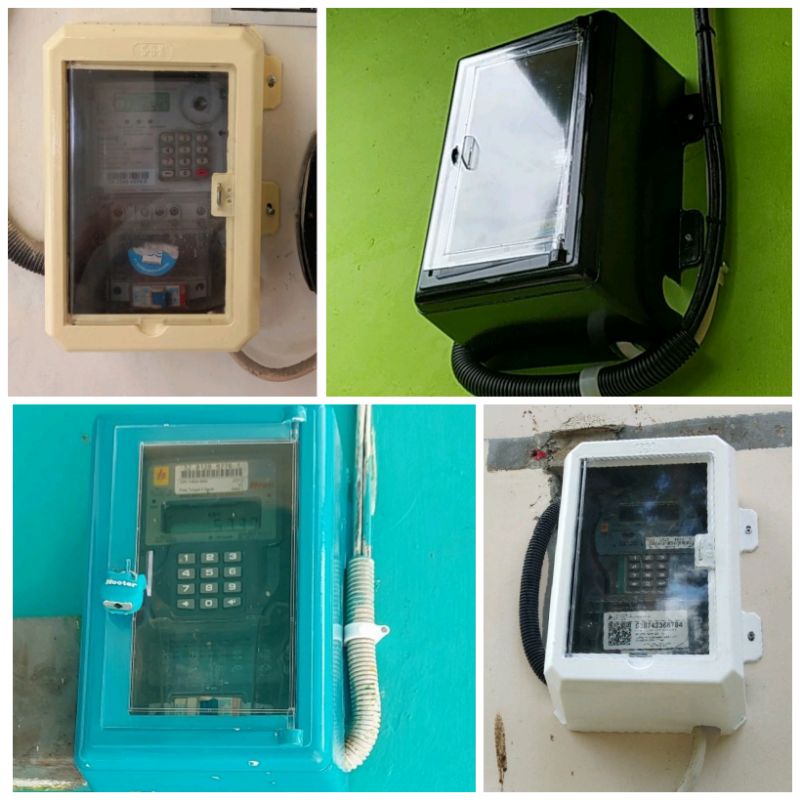 Jual SALE Box meteran listrik pascabayar(mesin baru) dan prabayar ...