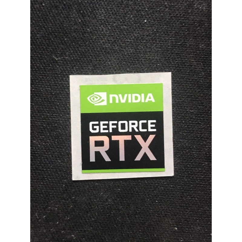 Jual Sticker stiker logo nVidia GeForce RTX 2019 or | Shopee Indonesia
