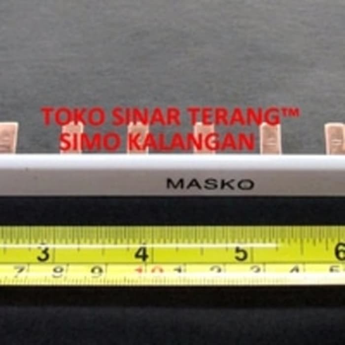 Jual Busbar SISIR MCB 1P Pas/ MCB BAR Type PIN Listrik 1 Phase Fase ...