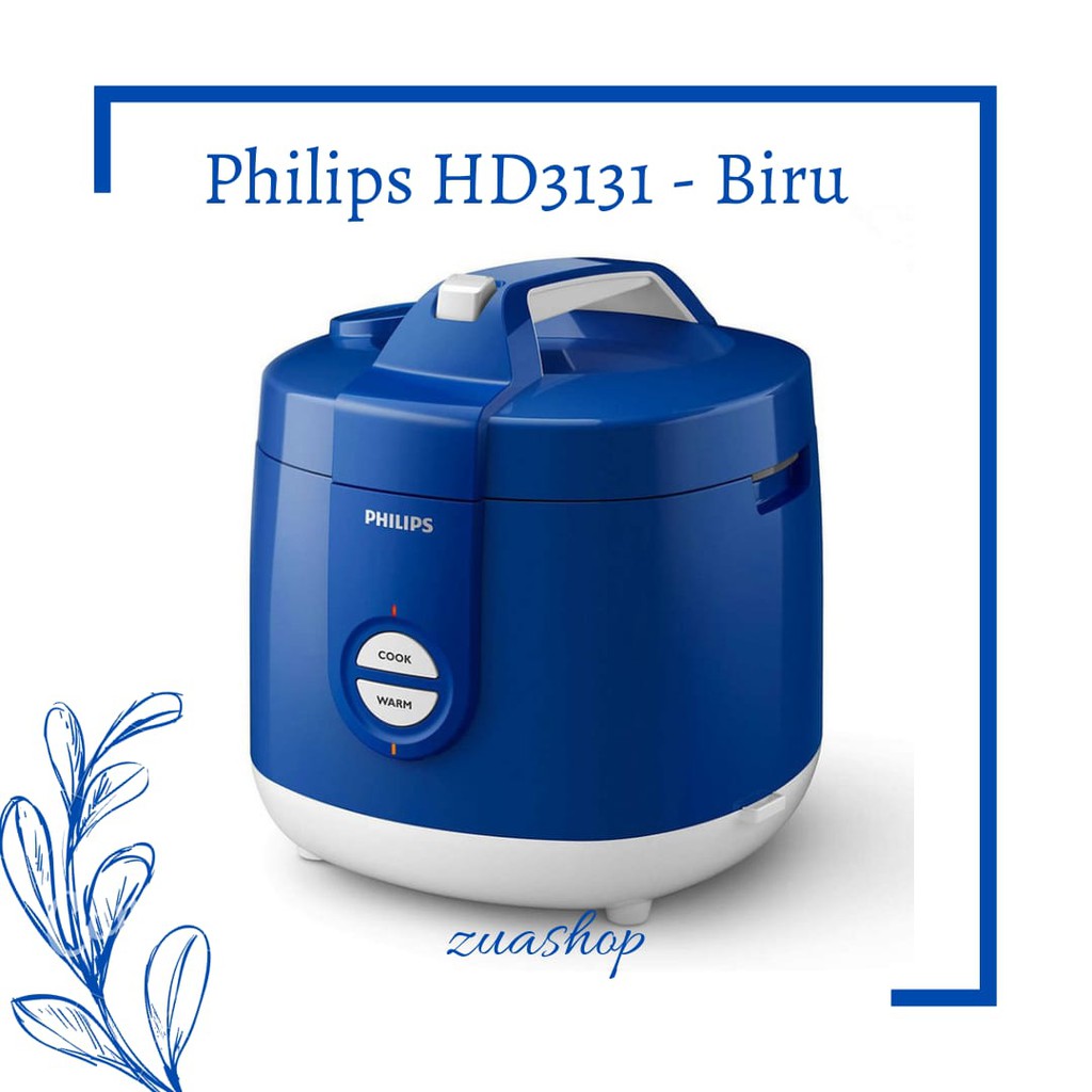 Jual PHILIPS Rice Cooker 2 L HD3131/31 Premium Plus | Shopee Indonesia