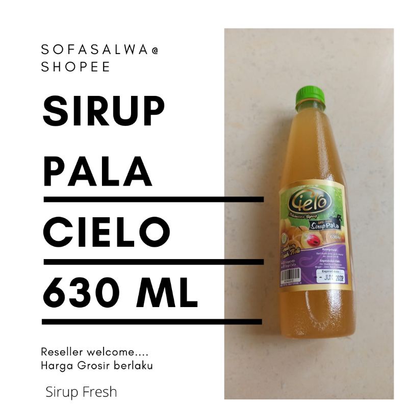 Jual Sirup Pala Cielo 630ml (Free Packing) | Shopee Indonesia