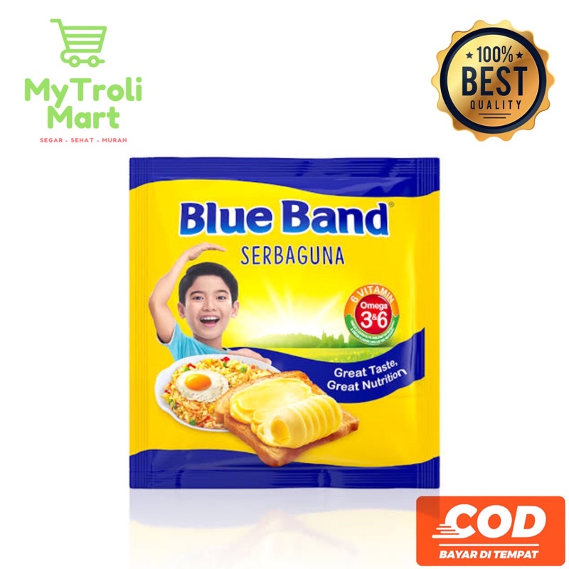 Jual Mentega Blue Band - per pack | Shopee Indonesia