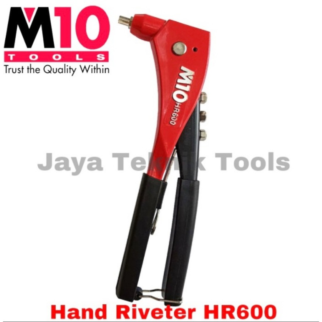 Jual Tang Rivet Tangan M10 HR600 Hand Riveter 3,2 mm Nose Paku | Shopee ...