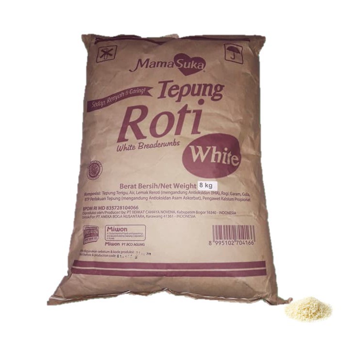 Jual Mamasuka - Tepung Roti - Bread Crumb - Tepung Panir - Mix / Putih ...