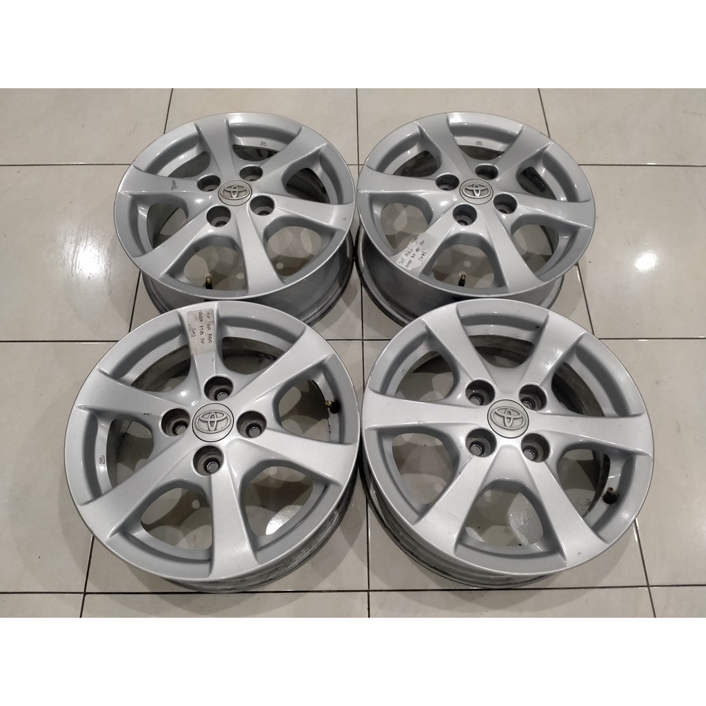 Jual Velg Mobil Bekas R14 Standart Oem Agya Ayla TERMURAH | Shopee ...