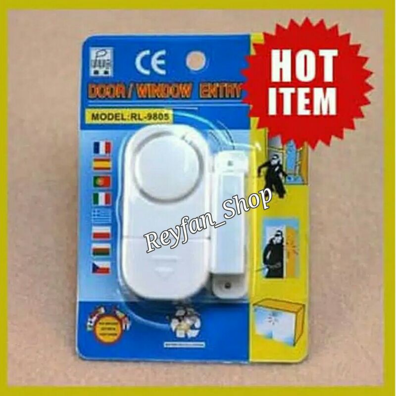 Jual Alarm Pintu Serbaguna / Jendela Sederhana Anti Maling / Pencuri ...