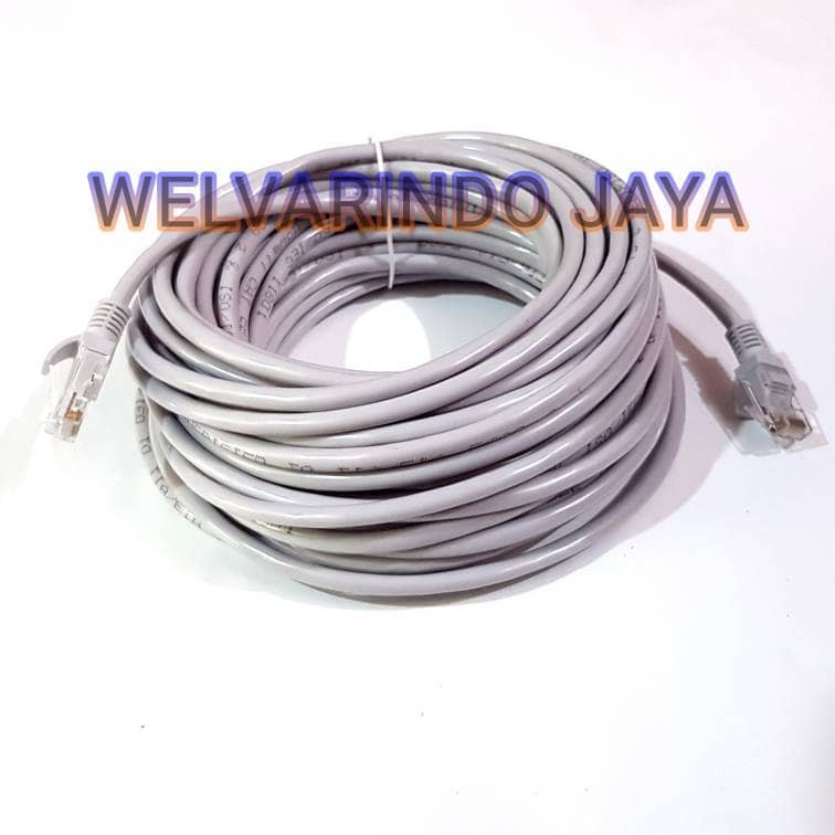 Jual Kabel LAN UTP CAT 5e Howell 15 meter + Rj45 | Shopee Indonesia