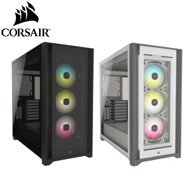 Jual Corsair iCUE 5000X RGB Tempered Glass - Mid-Tower Gaming Case ...