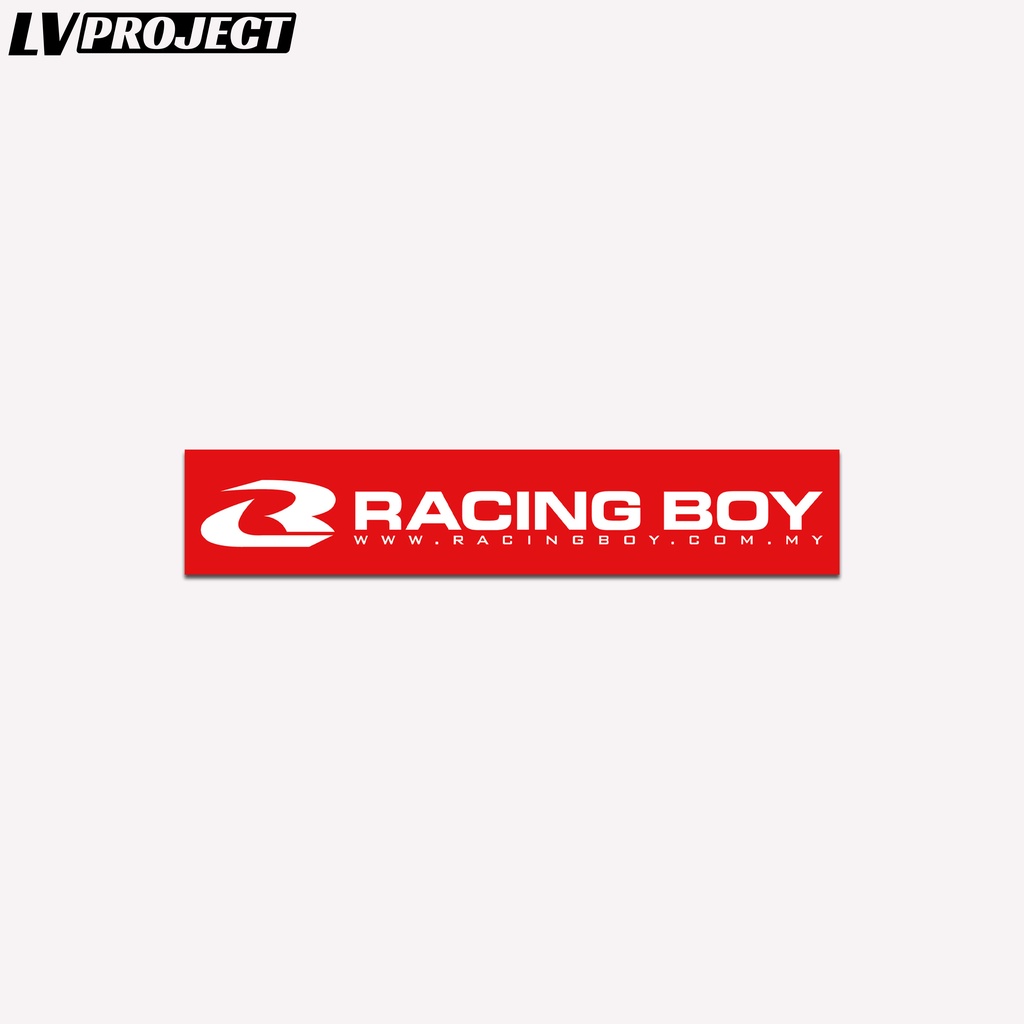Jual Stiker RCB Racing Boy 10cm Anti Air Laminasi Glossy Sticker Motor ...