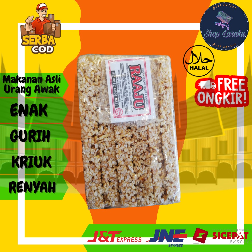 Jual Kipang Pulut Beras Ketan Renyah Bipang Pullut Putih Makanan Khas ...