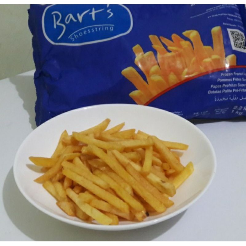 Jual Kentang Bart's 1kg Belgian French Fries | Shopee Indonesia