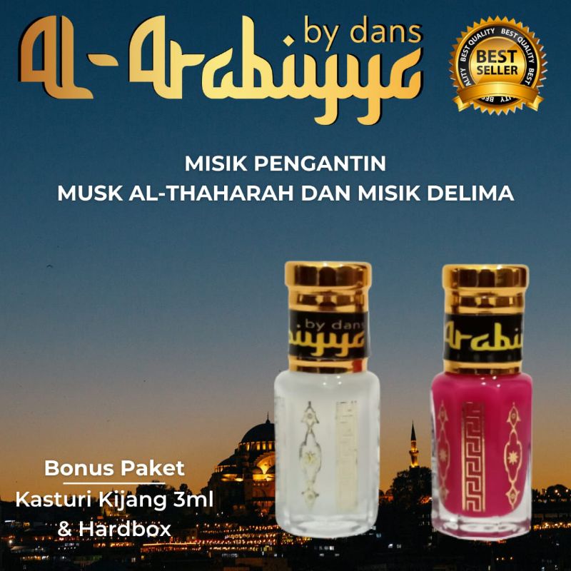 Jual Paket Minyak Wangi Misik Pengantin Musk Al tahara dan Misik Delima ...