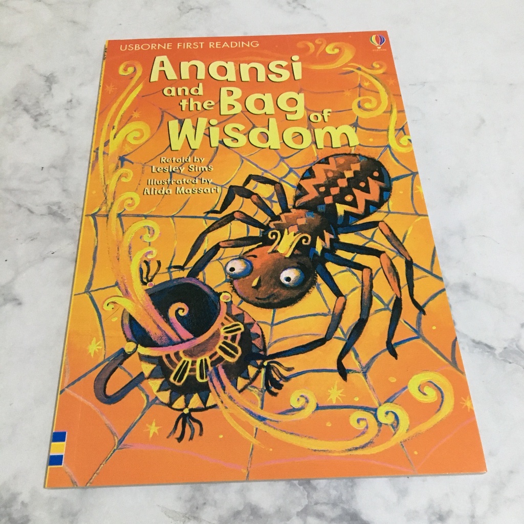 Jual Anansi and the bag of wisdom usborne reprint buku cerita anak bahasa inggris 32 halaman ...