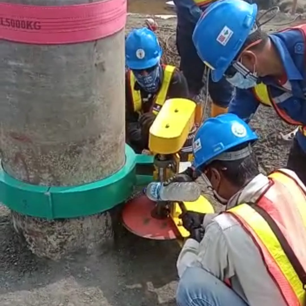 Jual Mesin Pile Cutting Mesin Potong Tiang Pancang Beton | Shopee Indonesia