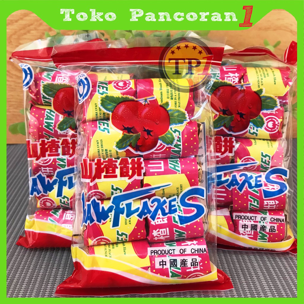 Jual Hawflakes Isi 10/haw flakes/sanca koin/permen hawflakes/Permen san ...