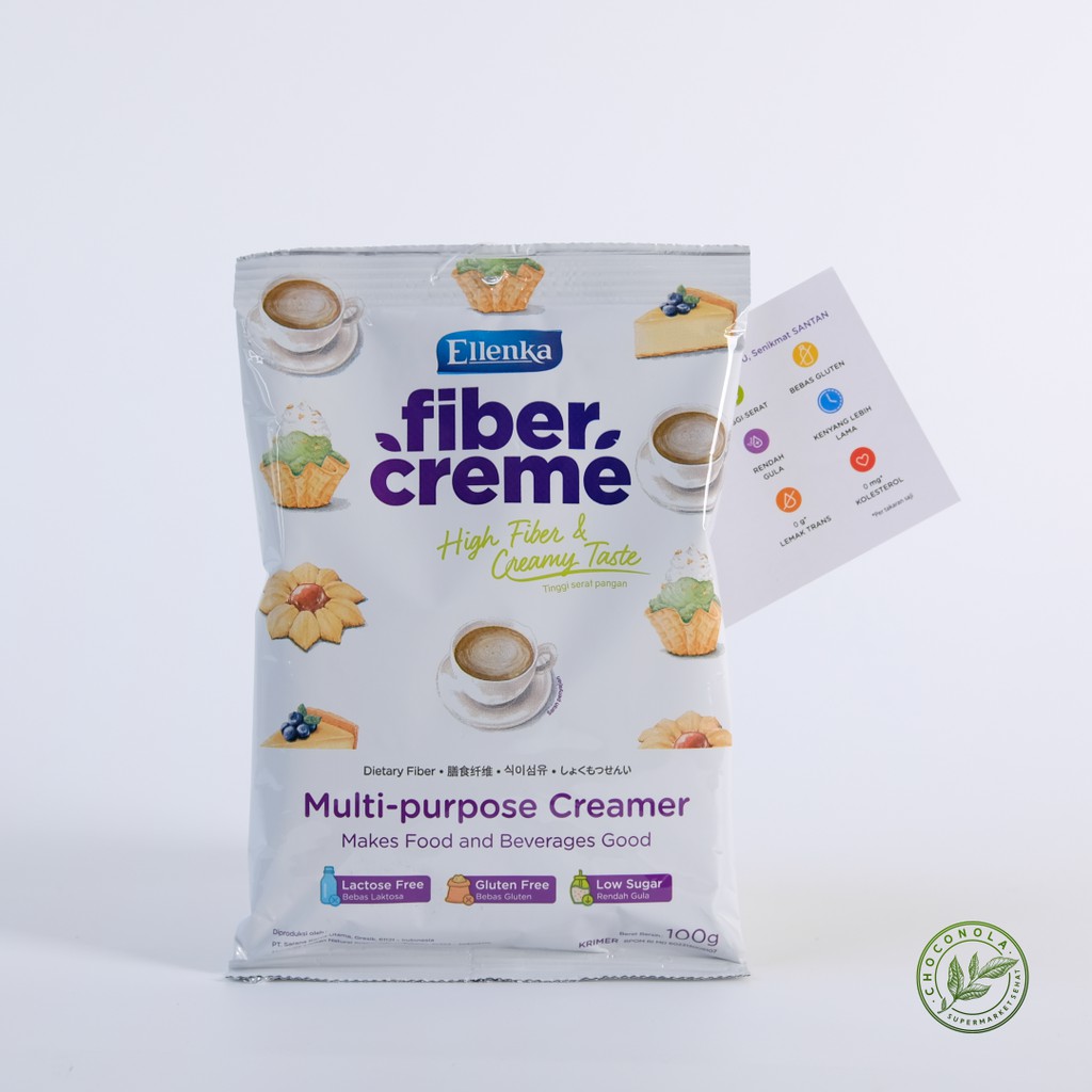 Jual Ellenka Fiber Creme Multi Purpose Creamer - 100 gr | Shopee Indonesia
