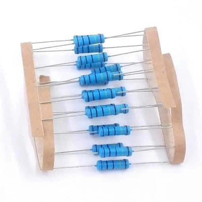 Jual Resistor 10R 10 Ohm Metal Film 0.25 Watt 1pcs | Shopee Indonesia