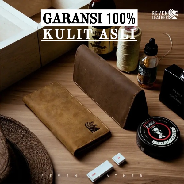 Jual Dompet panjang kulit asli pria cowok branded original dompet kulit ...
