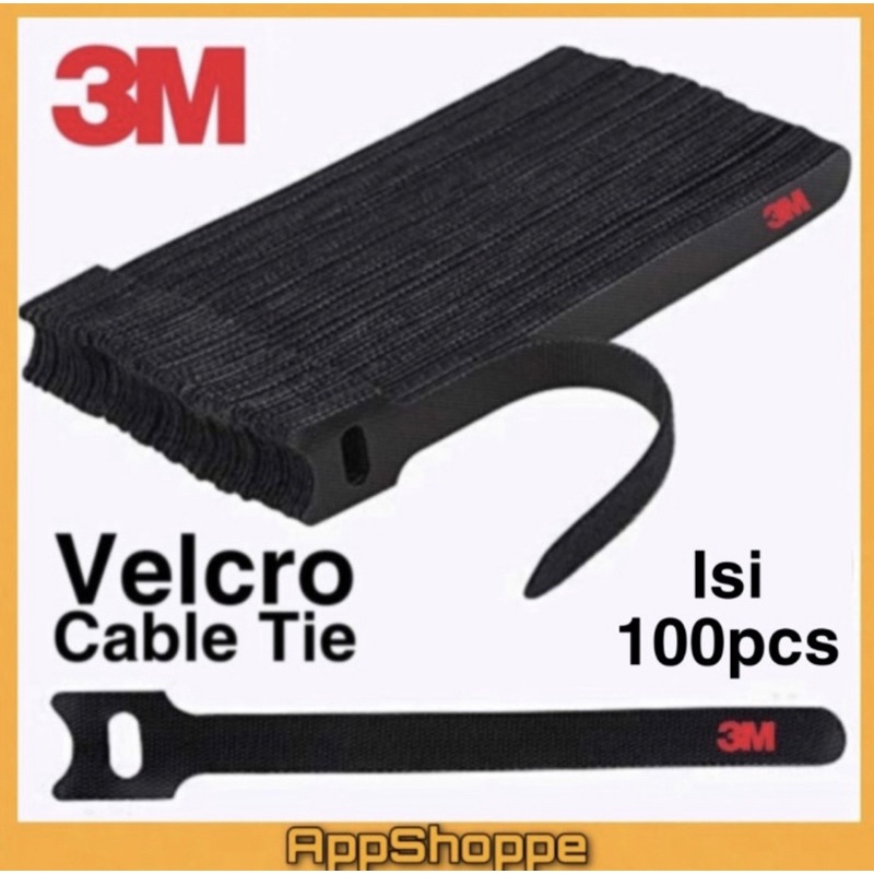 Jual 3M VELCRO CABLE TIE Pengikat Kabel Perekat Kuat Factory Direct ...
