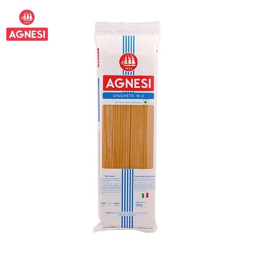 Jual AGNESI Spaghetti Pasta Pack 500gr | Shopee Indonesia