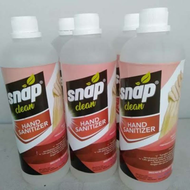 Jual HAND SANITIZER ANTI BAKTERIAL / SNAP CLEAN 1 LITER | Shopee Indonesia