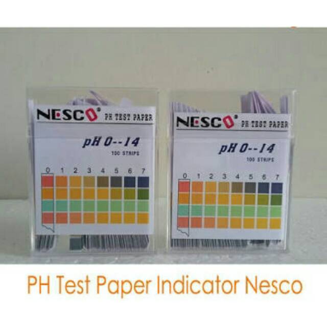 Jual NESCO pH paper /kertas pH nesco /alat tes pH air/pH paper Guangzou ...