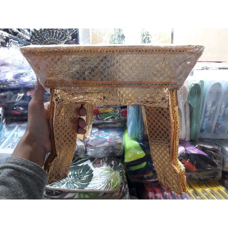 Jual BALE BALUT EMAS CORAK / TEMPAT BUNGA TELUR | Shopee Indonesia