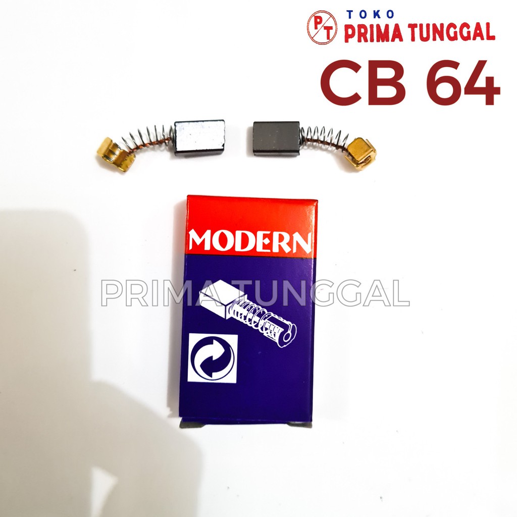 Jual Carbon Brush Modern CB 64 A Arang Kul Arang Spul Brostel | Shopee Indonesia