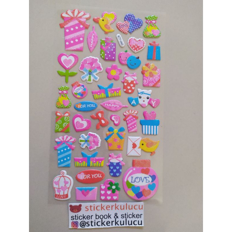 Jual Stiker timbul KADO 10x18cm | Shopee Indonesia