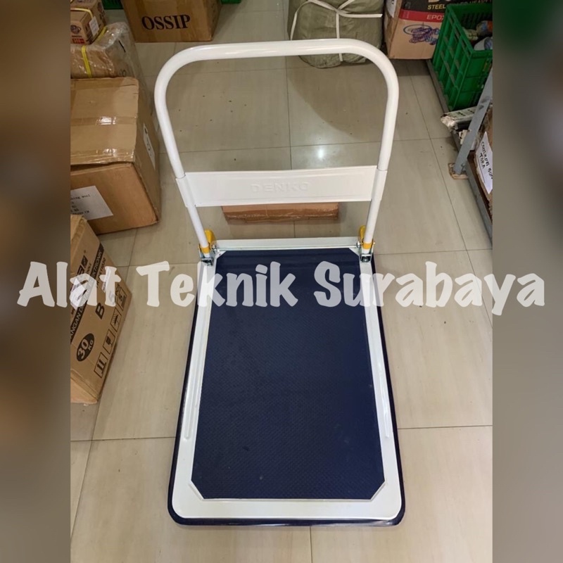 Jual HAND TRUCK DENKO 300 KG TROLLEY TROLI TROLLI LIPAT FOLDABLE ALAT ...