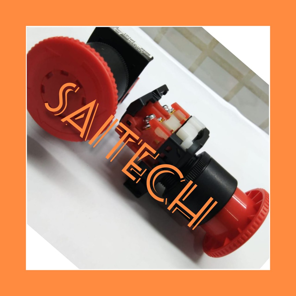 Jual Emergency Stop Switch Model AR22V2R-11R AR22 V2R-11R shemsco Fuji | Shopee Indonesia