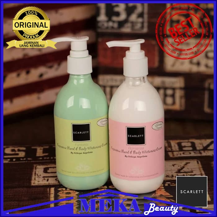 Jual ORIGINAL Body Lotion Scarlett Whitening BPOM Hand Bodylotion ...