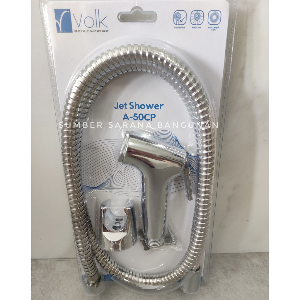 Jual Jet Washer Volk Putih / Jet Shower / Bidet Toilet | Shopee Indonesia