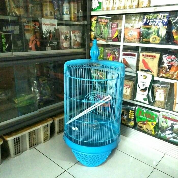 Jual Lapae | Sangkar/Kandang Besi Bulat Jumbo Merk Panda (Gojek/Grab ...