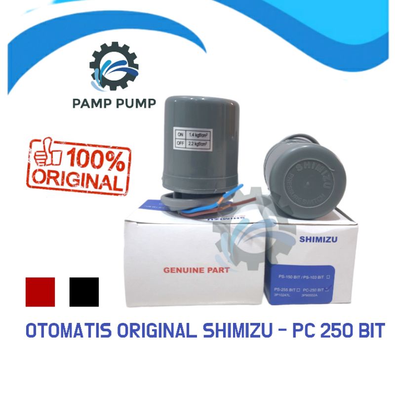 Jual PRESSURE SWITCH ATAU OTOMATIS POMPA SHIMIZU PC-250 BIT ORIGINAL 100% | Shopee Indonesia