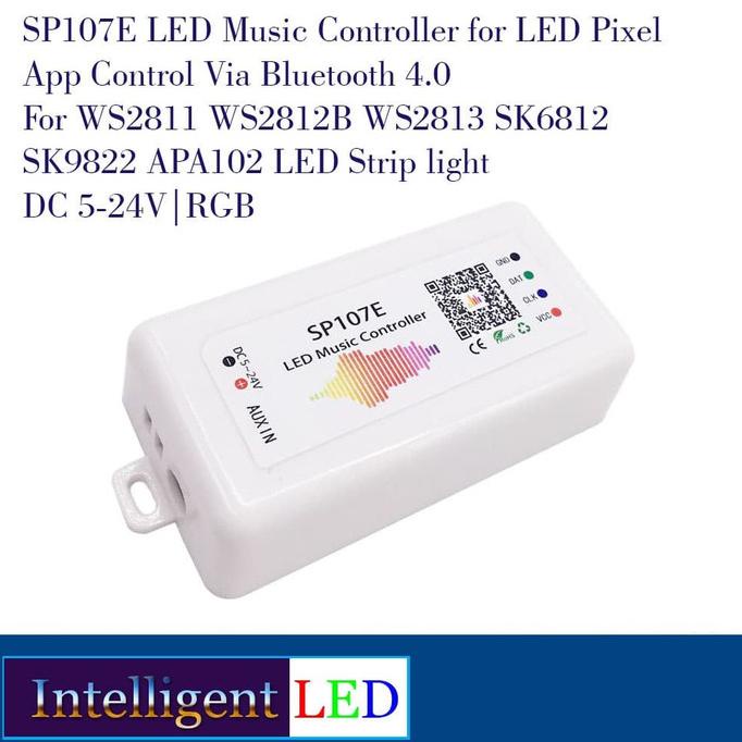 Jual SP107E Music Controller for LED Pixel Bluetooth 4.0 for WS2812, WS2811 | Shopee Indonesia