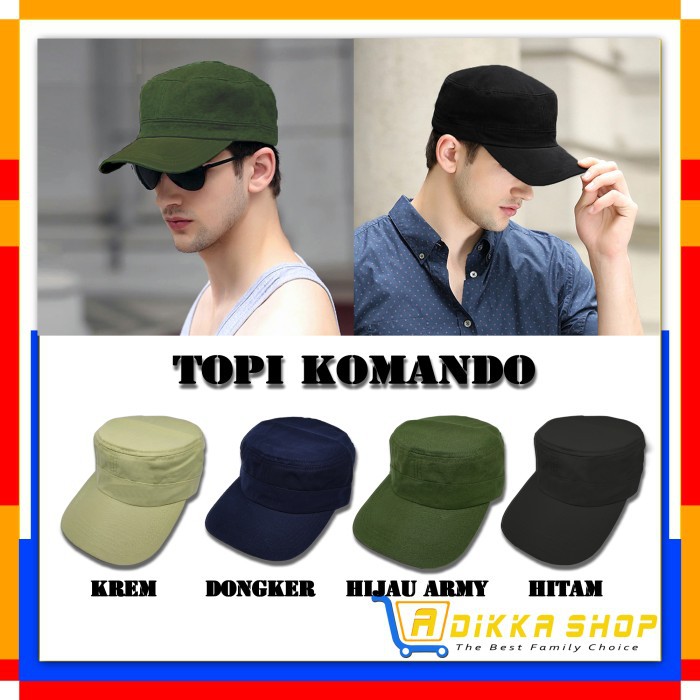 Jual Topi Komando / Topi Komando Polos / Topi Komando Army / Topi ...