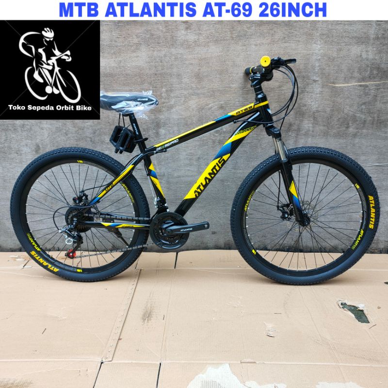 Jual Sepeda Gunung MTB Atlantis AT-69 RS PRO 26Inch | Shopee Indonesia