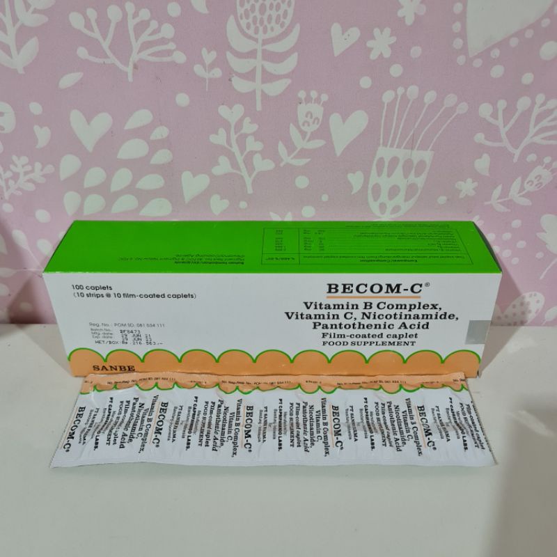 Jual Becom C 1 strip isi 10 tab | Shopee Indonesia