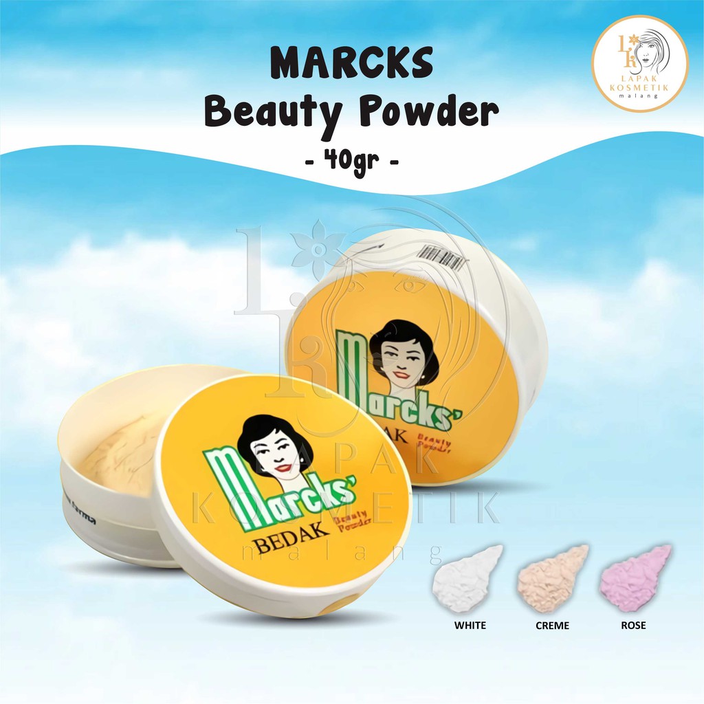 Jual MARCKS BEAUTY POWDER 40gr | BEDAK TABUR MARKCS | MARCKS BEDAK ...