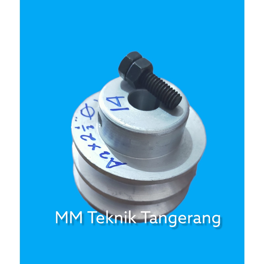 Jual Pully A2 x 2,5 inch AS 0(Buntu), 8, 10, 12, 14, 15, 16, 17, 18, 19 ...