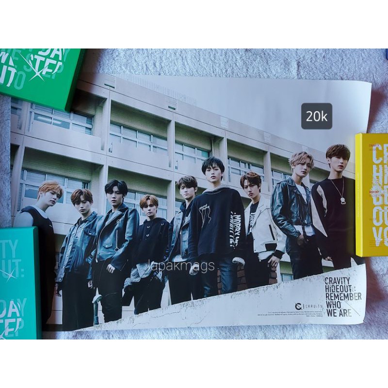 Jual Poster Official Cravity | Shopee Indonesia