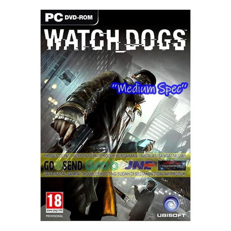 Jual WATCH DOGS CD DVD GAME PC GAMING PC GAMING LAPTOP GAMES | Shopee ...