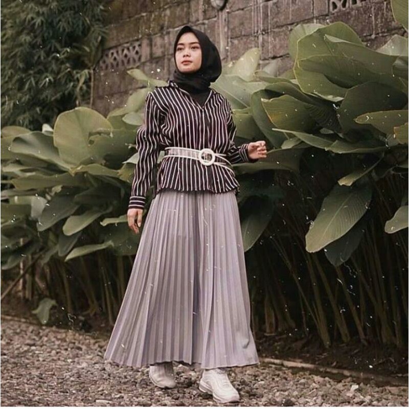 Jual (TERMURAH LANGSUNG PABRIK)ROK PLISKET PREMIUM/ROK PLISKET MAYUNG/ROK PLISKET JUMBO | Shopee ...