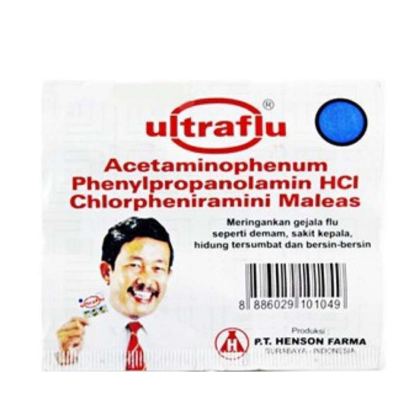 Jual Ultra Flu Tablet 1 Strip / 4 Tablet | Shopee Indonesia