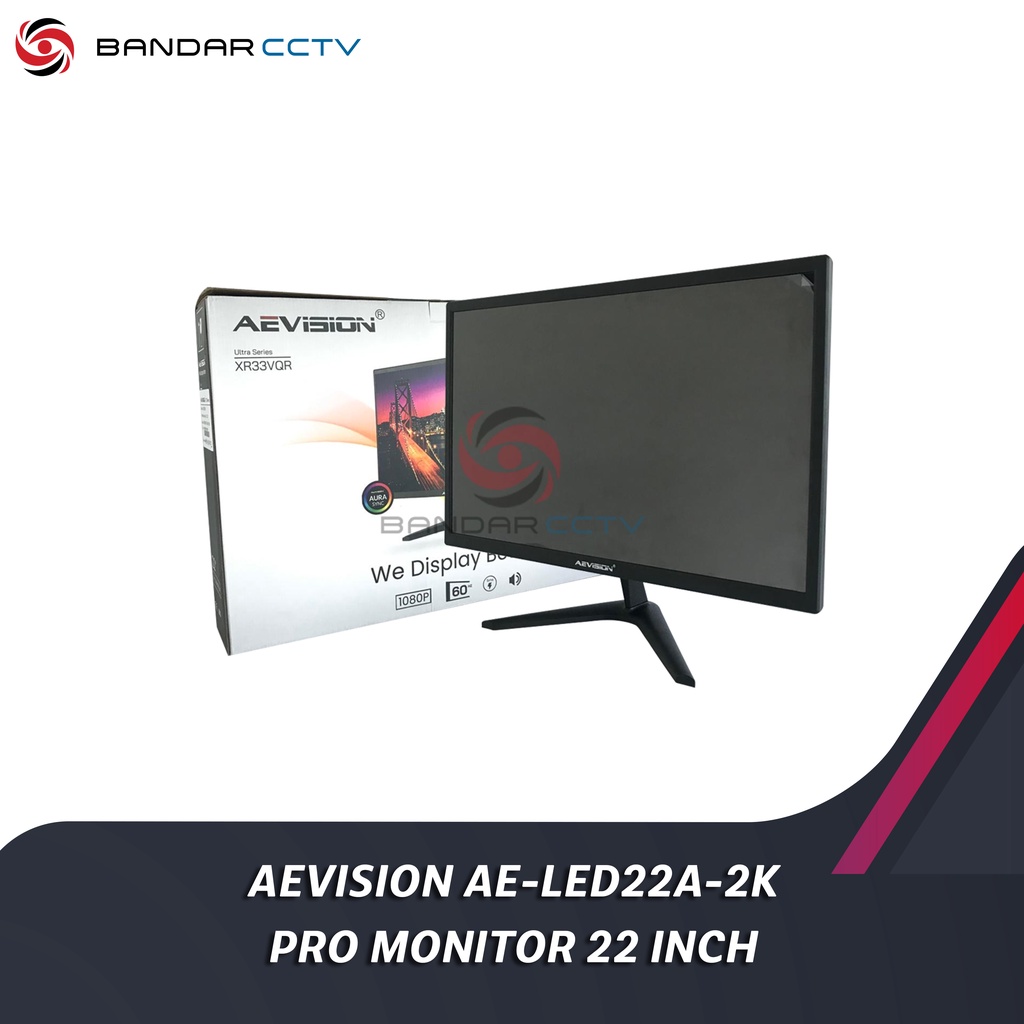 Jual Aevision Ultra Series AE LED22A 2K Pro Monitor 22 Inch | Shopee ...